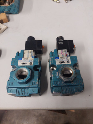 Mac Valve Assembly 56C-3-116AA Solenoid Valve 3-Way, VAC-150PSI 1/2 ...