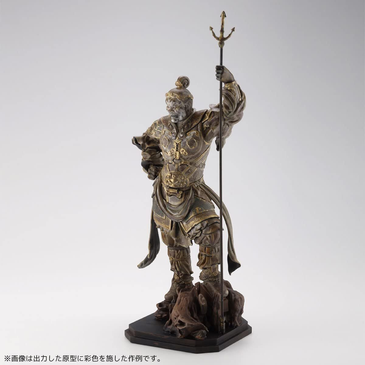 KAIYODO ART PLA THE FOUR DEVAS STATUE KOUMOKUTEN 160mm Kit AP013 w ...