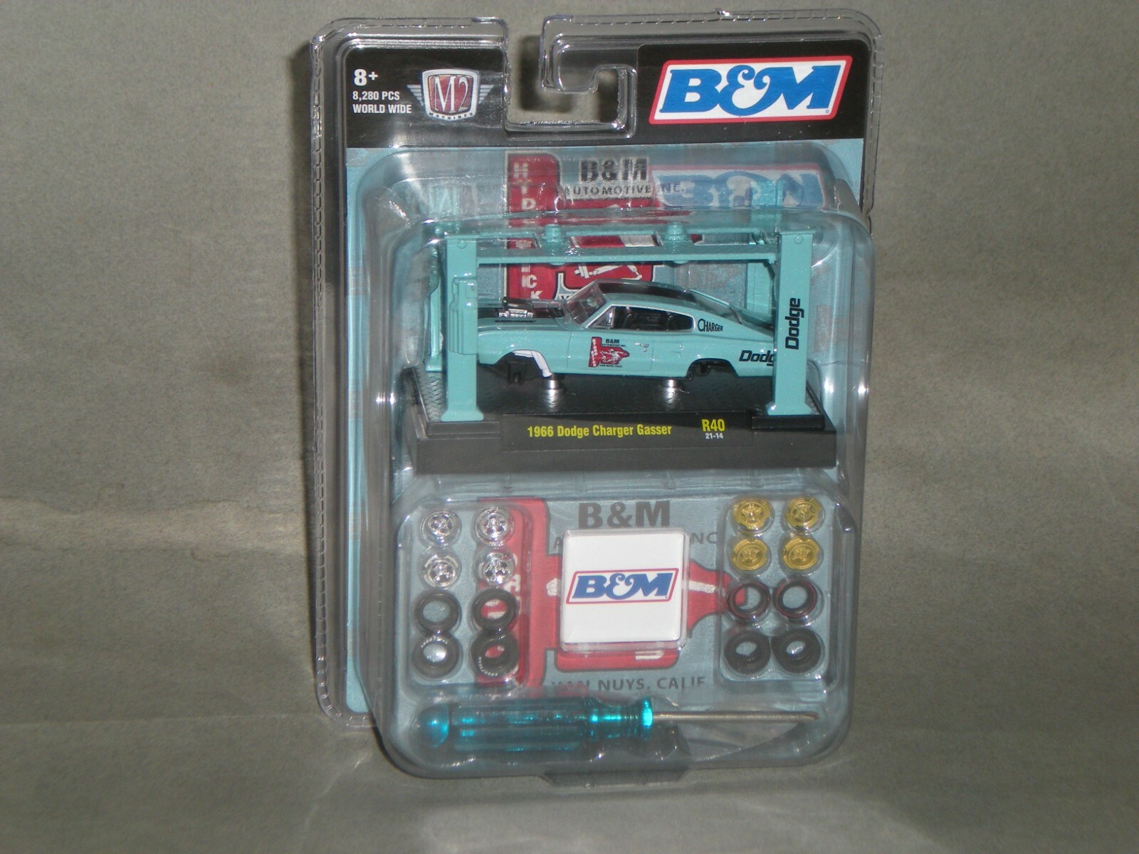 1/64th M2 Machines Model Kit R40 1966 B&M Dodge Charger Gasser | eBay