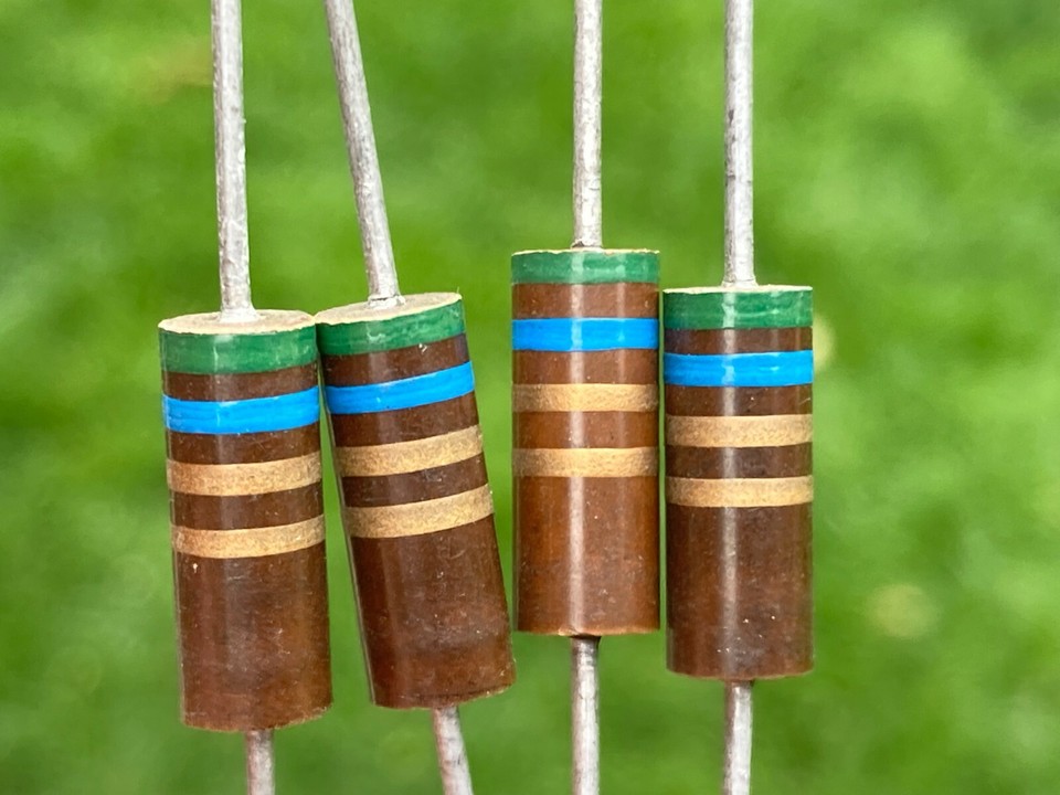 Carbon Comp Composition Resistors ~ Allen-Bradley ~ NOS ~ Vintage ...