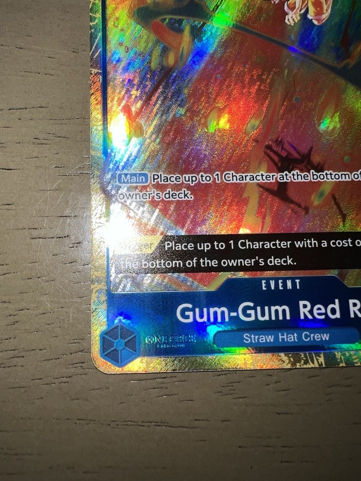 One Piece CCG OP04-056: Gum Gum Red Roc KoC - Grade | eBay