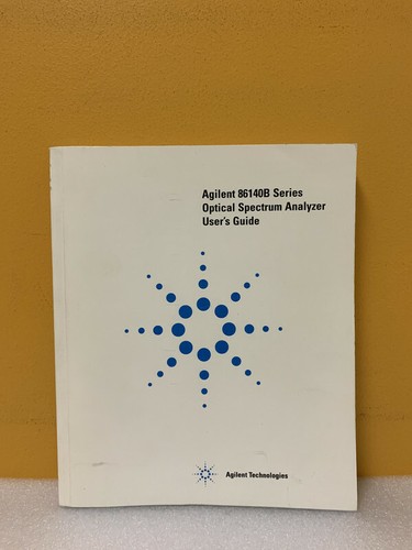 Agilent 86140B Series Optical Spectrum Analyzer User's Guide | eBay