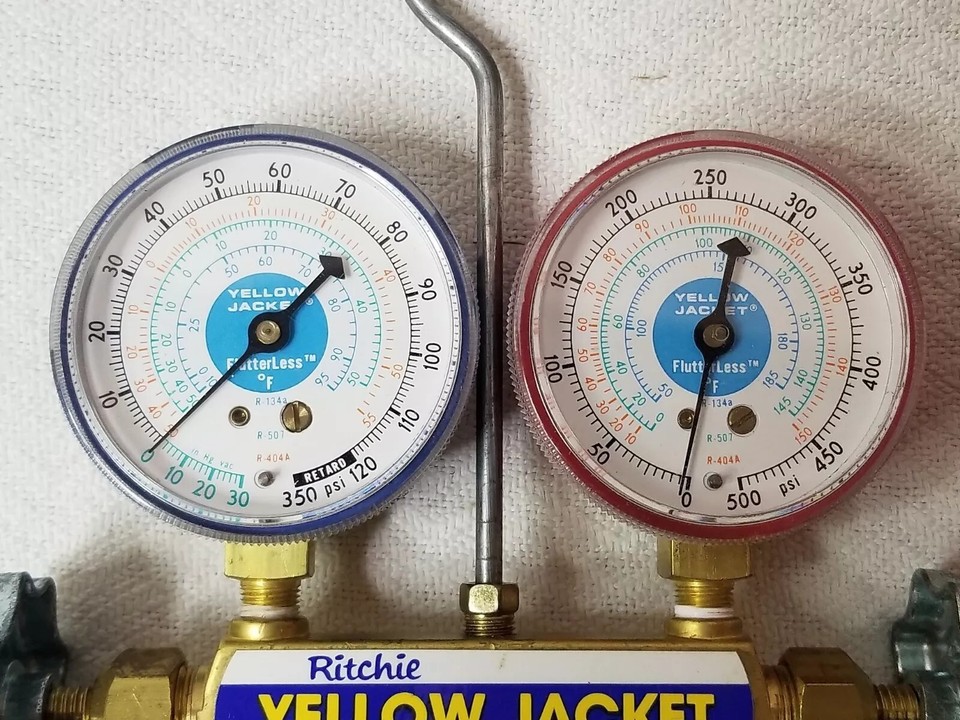 Yellow Jacket 41312 ~ 2-Valve Series 41 ~ Test/Charging Manifold ...