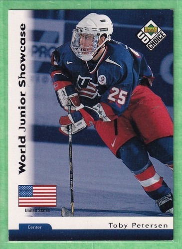 1998-99 Upper Deck UD Choice #257 World Junior Showcase Toby Peterson ...