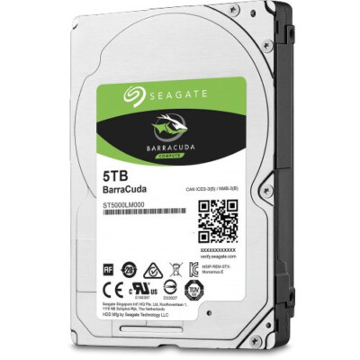 Seagate BarraCuda 2.5 Pollici 5TB 15mm Disco Rigido HDD, ST5000LM000 | eBay