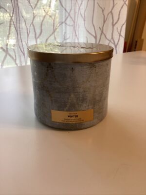 NEW! White Barn Bath & Body Works WINTER scented luminary Candle | eBay