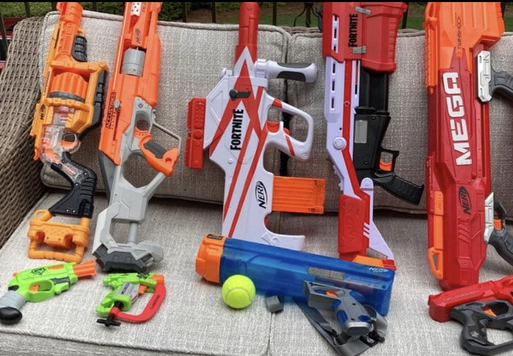 Huge Lot of 24 Nerf Guns | eBay