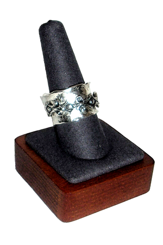 JEAN RACHEL Artisan-Handcrafted .925 Sterling Silver Spinner Ring, Size ...