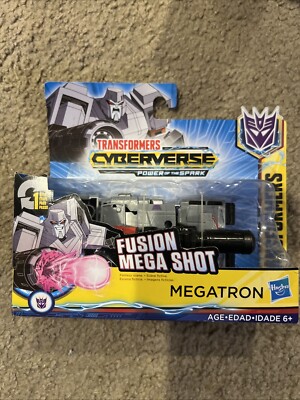 Transformers Cyberverse MEGATRON Fusion Mega Shot 1-Step Action ...