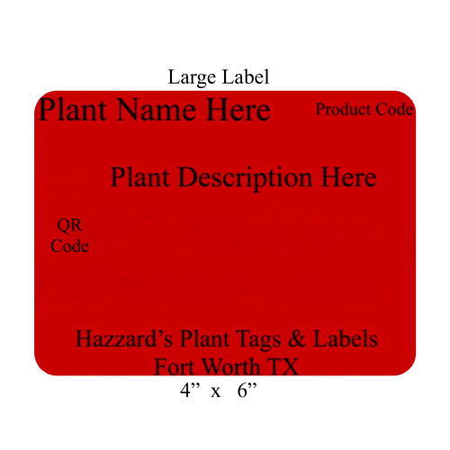 Verbena Obsession Twister Red - Peel & Stick Labels { Pk of 25 } | eBay