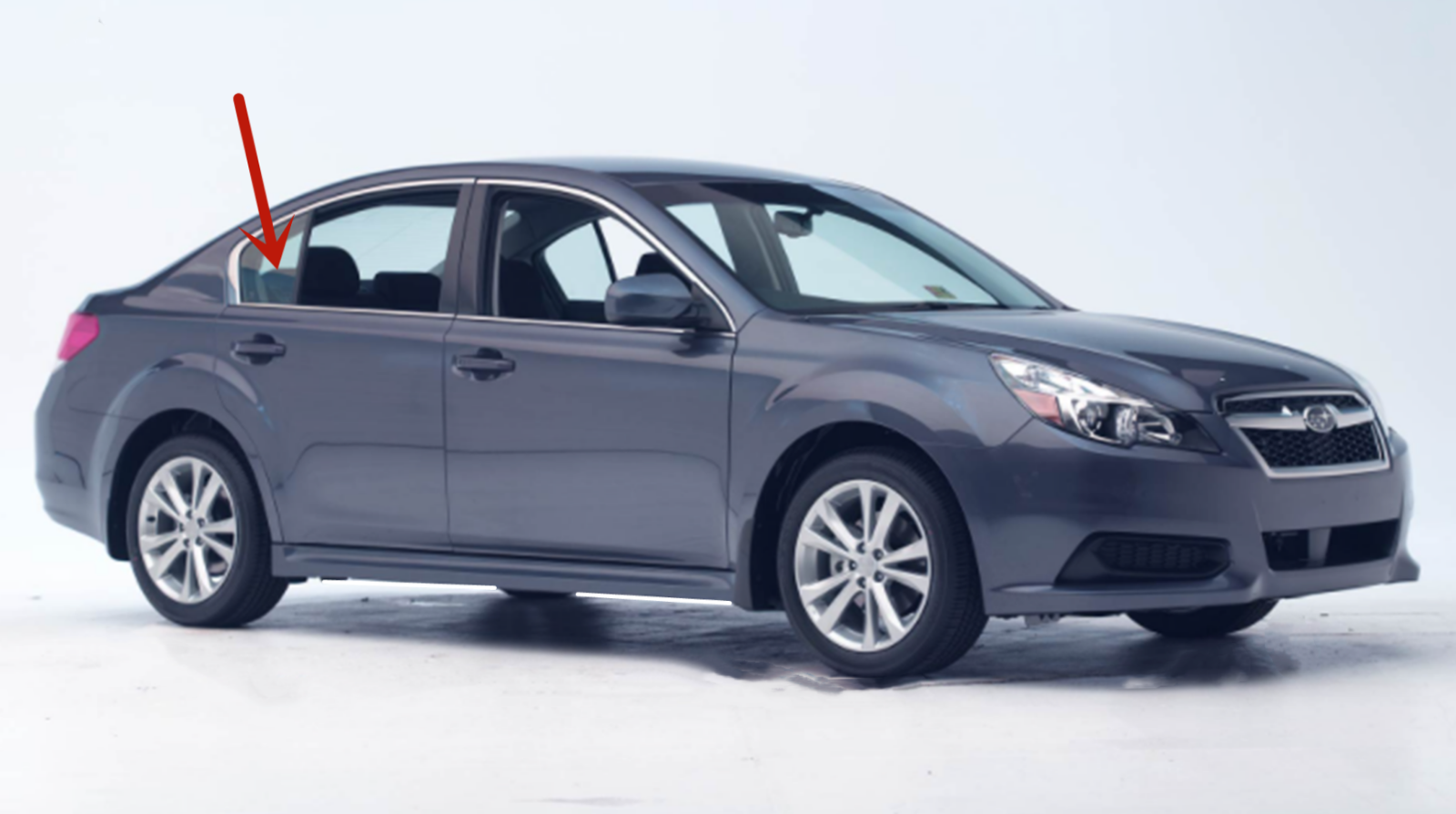 Fits 2010-2014 Subaru Legacy Passenger Side Right Rear Vent Window ...