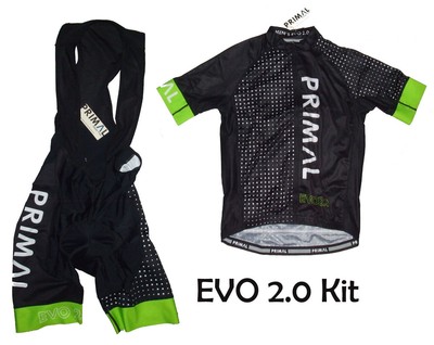 Primal EVO 2.0 Cycling Kit, Jersey & Shorts | eBay