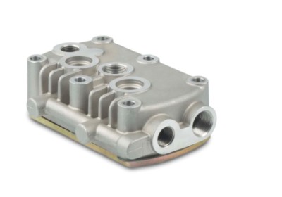 Air Brake Compressor Cylinder Head With Plate Kit For Cummins / KZ1087 ...