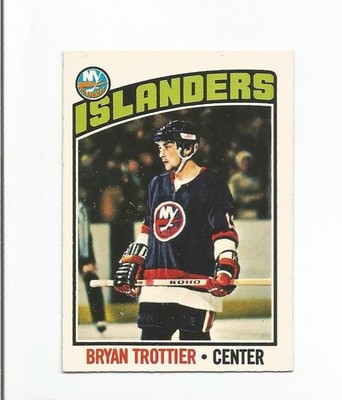 1976-77 BRYAN TROTTIER OPC HOCKEY CARD #115 ROOKIE "NICE GRADE CARD" | eBay