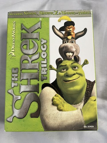 The Shrek Trilogy (DVD, 2007, Multiple Disc Set) 97361314044 | eBay