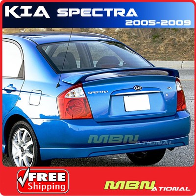 For: 05-09 Kia Spectra Sedan Rear Trunk Spoiler Painted ABS IY SPICY ...