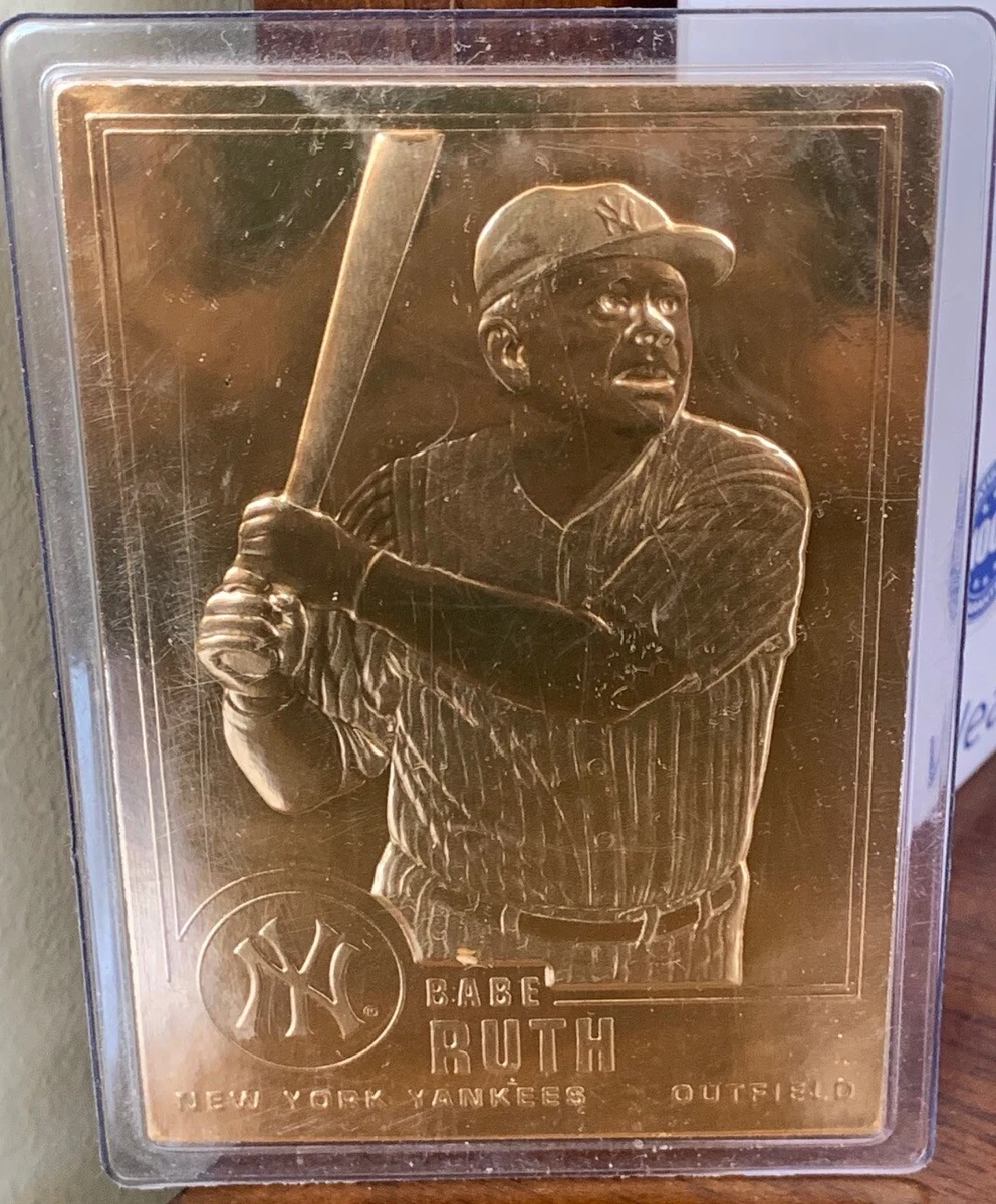 Babe Ruth Yankees Card