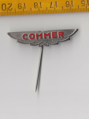 Vintage enamel COMMER logo stick pin badge 1960s Rootes group Lorry ...