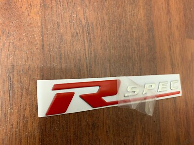 R Spec rear boot lid badge suit BA BF FG series FPV / F6/ Typhoon/ GT ...