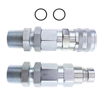 Hyd.Quick-Connect Coupler AT312877 4486229 for John Deere 17D 27C 35C ...