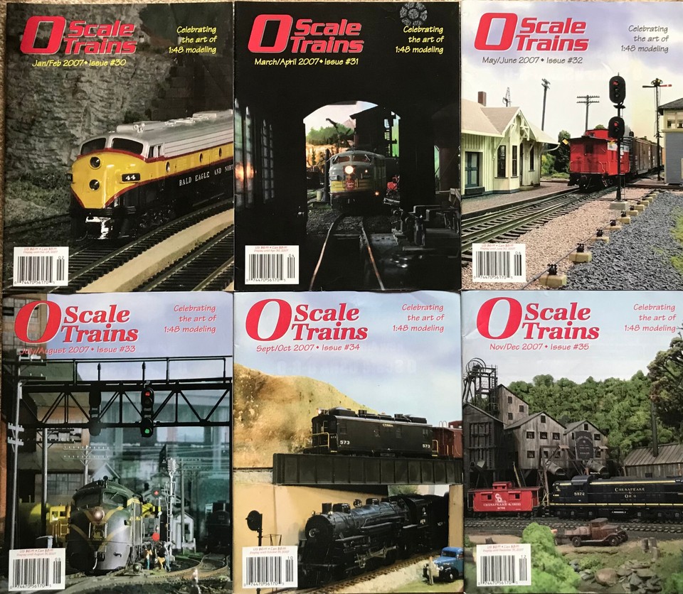 O scale trains magazine in year sets 2003-2023. Most are complete | eBay