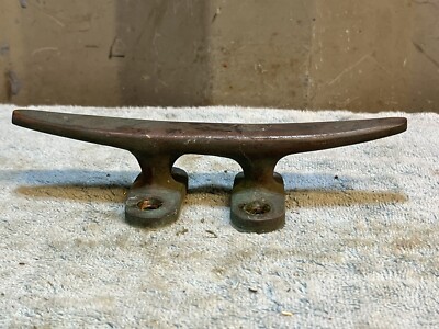 vintage bronze cleat 7.5” long solid bronze | eBay