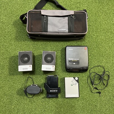 SONY WM-2 WM-II WALKMAN Discman CD Portable Cassette Player Hanimex ...