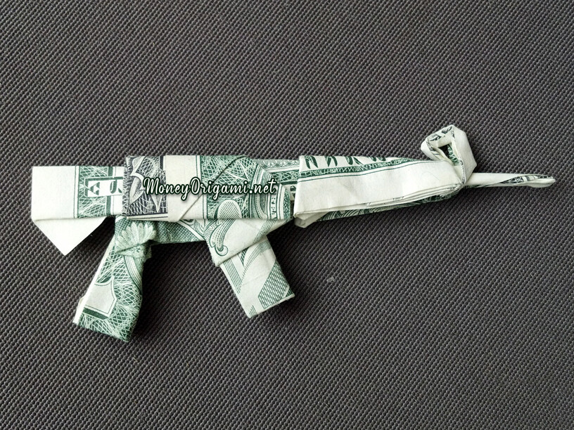 Origami Guns Paper Gun Easy Pistol – DIY How To Make A Paper Gun