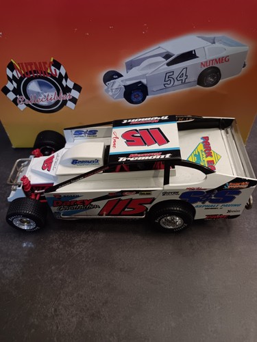 Nutmeg 1/25 Scale Kenny Tremont Dirt Modified Racing Diecast Car 115 | eBay