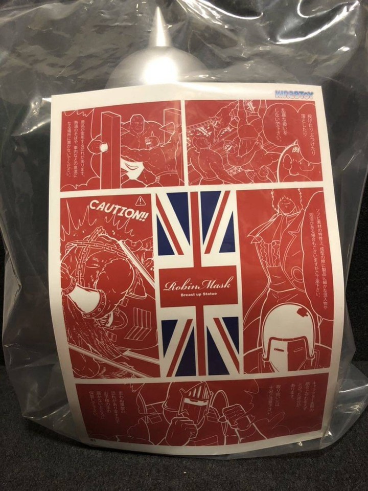 KIN29TOY Robin Mask Bust Soft Vinyl Kinnikuman KMA CCP CMC Spice Seed ...