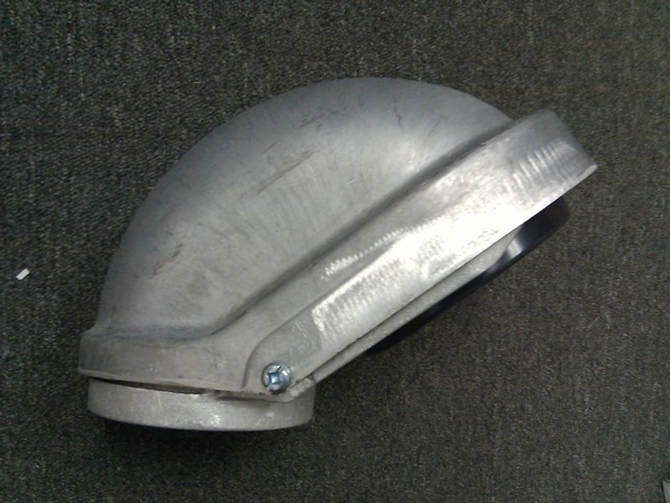 2-1/2" Metal Weatherproof Head Service Entrance Cap Threaded Weather ...