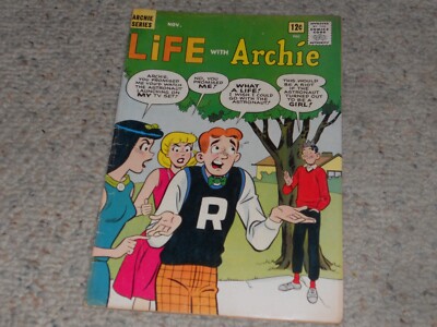 1963 Life with Archie Archie Series Comic Book #24 - OPERATION ...