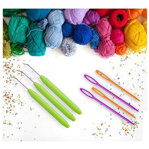 8 Pcs Knitting Loom Hook Tool Set Crochet Hooks Sewing Knitting Needles ...