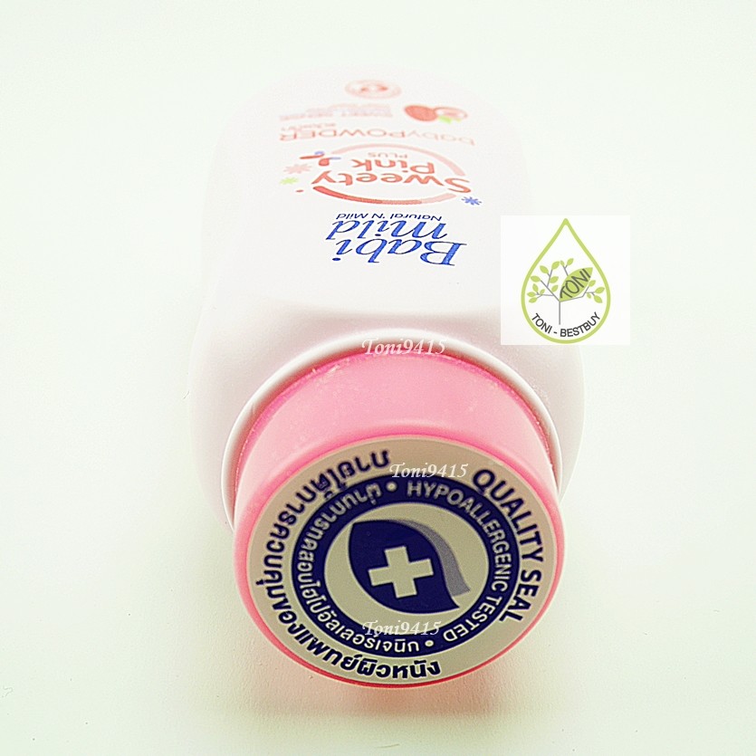 180g. NEW Baby Powder Babi Mild Natural 'N Mild Sweety Pink Talcum Talc ...