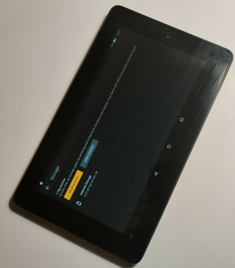 Amazon Fire 7 5th Gen. 7" 8GB Wi-Fi Tablet with Alexa - Black for sale ...