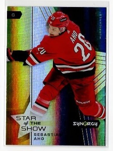 2021/22 UPPER DECK SYNERGY SEBASTIAN AHO STAR OF THE SHOW | eBay