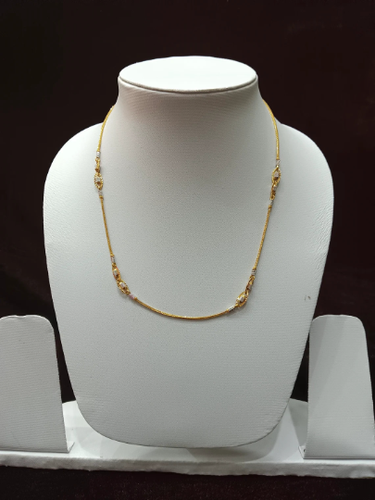 22k Gold 916 Chain - Handmade Indian Designer Gold Chain | eBay
