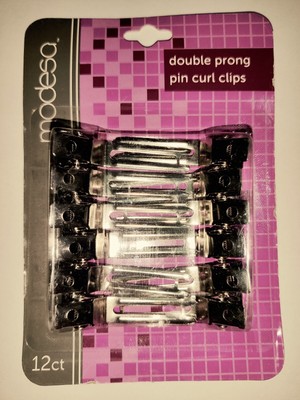 Modest Double PRONG PIN CURL CLIPS 12ct : FREE & Fast Ship Out : Buy ...
