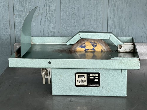 RAYTECH LAPIDARY 6” SAW Type L-6S | eBay
