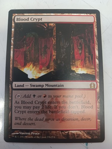 MTG Blood Crypt Return to Ravnica 238/274 Regular Rare | eBay