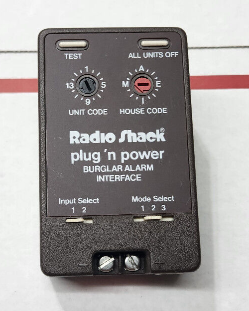 Radio Shack Burglar Alarm System Wireless Burglar Alarm Systems