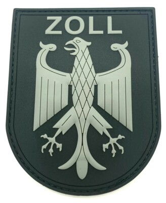 Zoll Black Ops Rubber Klett Patch Customs | eBay.de