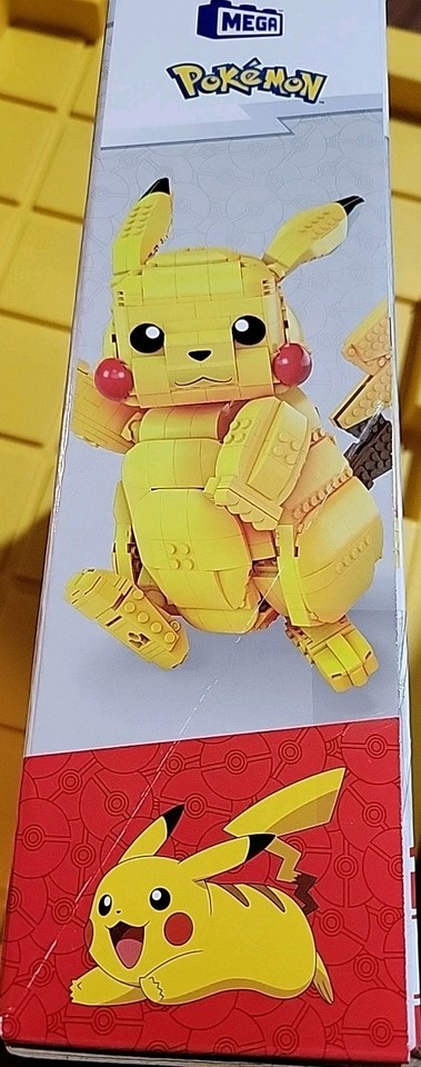 Pokemon Jumbo Pikachu - Mega Blocks FVK81 - Brand New Unopened!! SHIPS ...