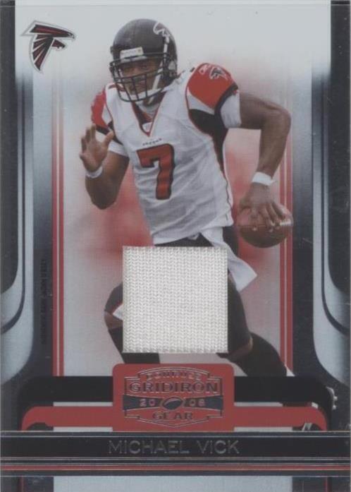 2006 Donruss Gridiron Gear - Michael Vick #5 Jerseys /250 (MEM) for ...