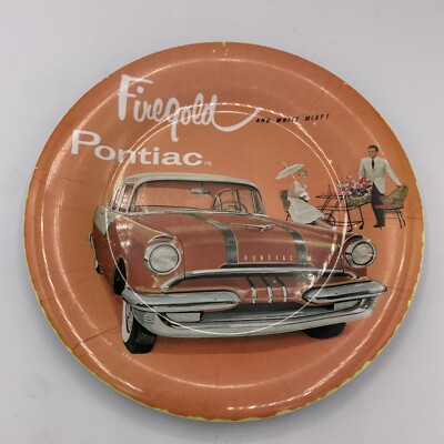 EVOLUTION Sakura General Motors Pontiac 1950s Firegold Melamine 9.25 ...