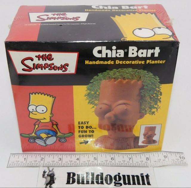 Chia Homer Handmade Decorative Planter The Simpsons 1 Kit for sale ...