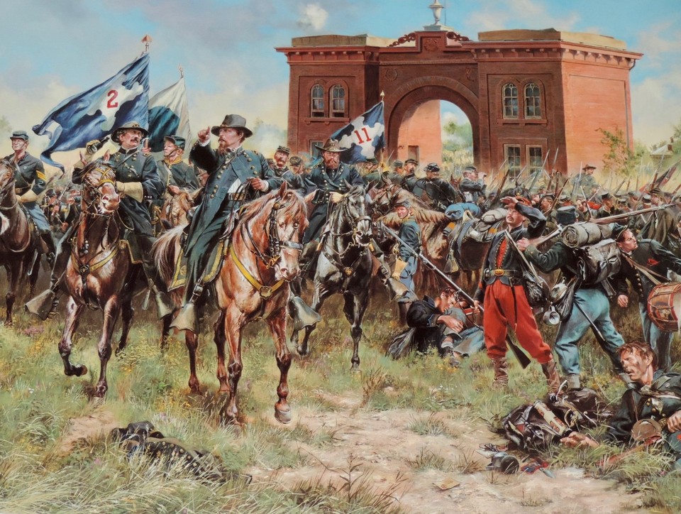 Don Troiani Civil War Print - Cemetery Hill - unframed - MINT PRINT | eBay