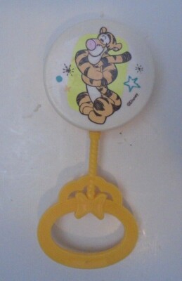 Vintage Tigger Rattle Hard Plastic Walt Disney | eBay