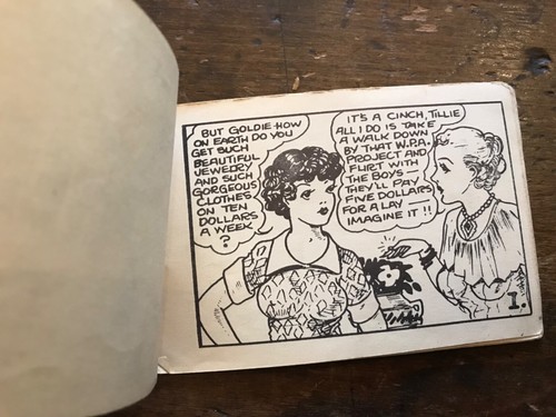 1930’s Tijuana Bible comic Tillie in Easy Picking 8 pages | eBay