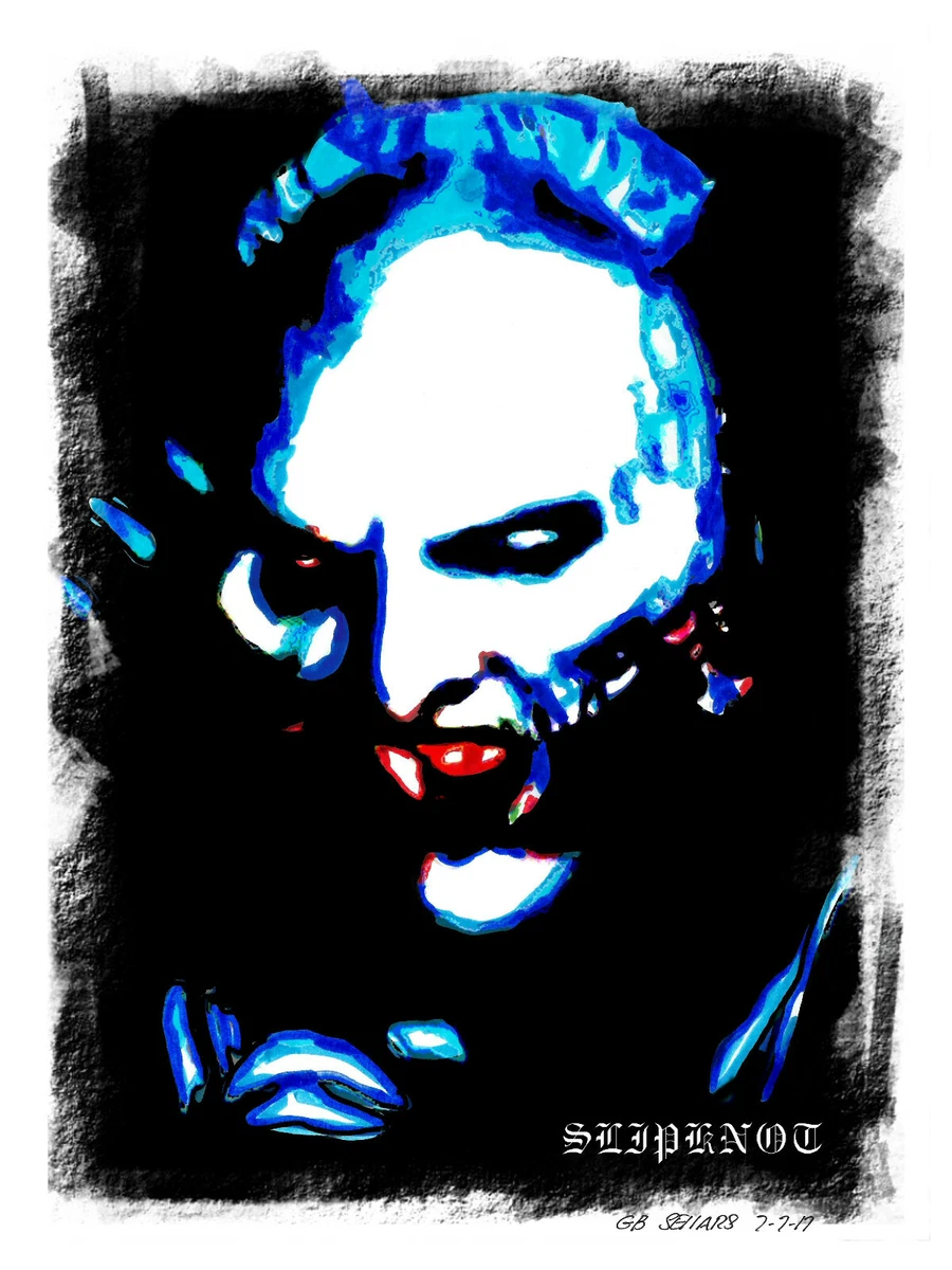 Slipknot Corey Taylor Drawing